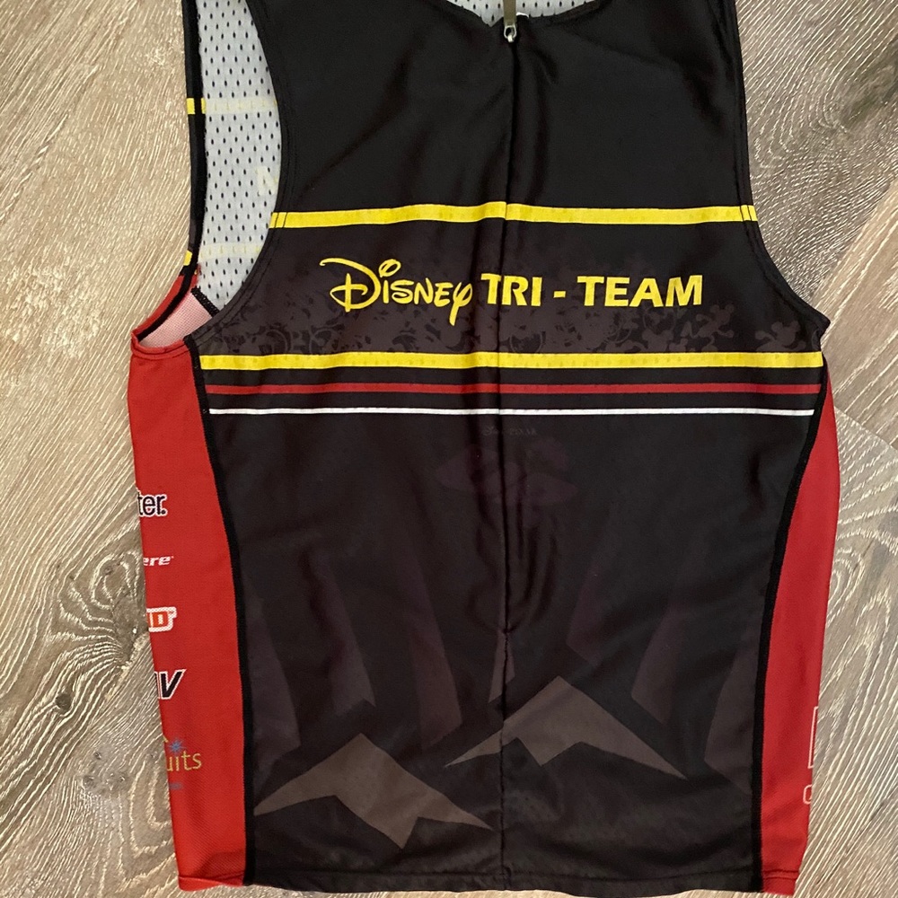 6 Official Disney Triathlon Team Cycling Jerseys - Gem